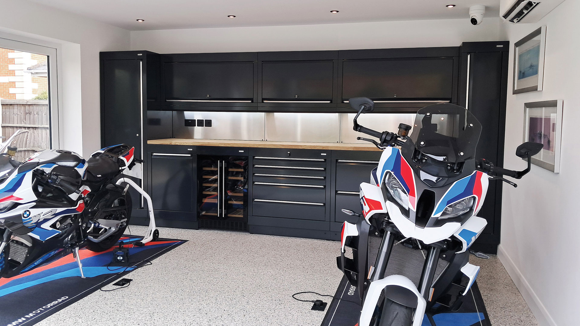 FROM A BLANK CANVAS TO A BIKER HAVEN